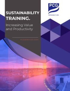 PCG SustainabilityTraining_Datasheet | PCG