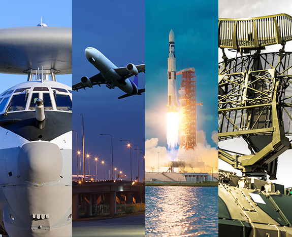 aerospace defense collage | PCG