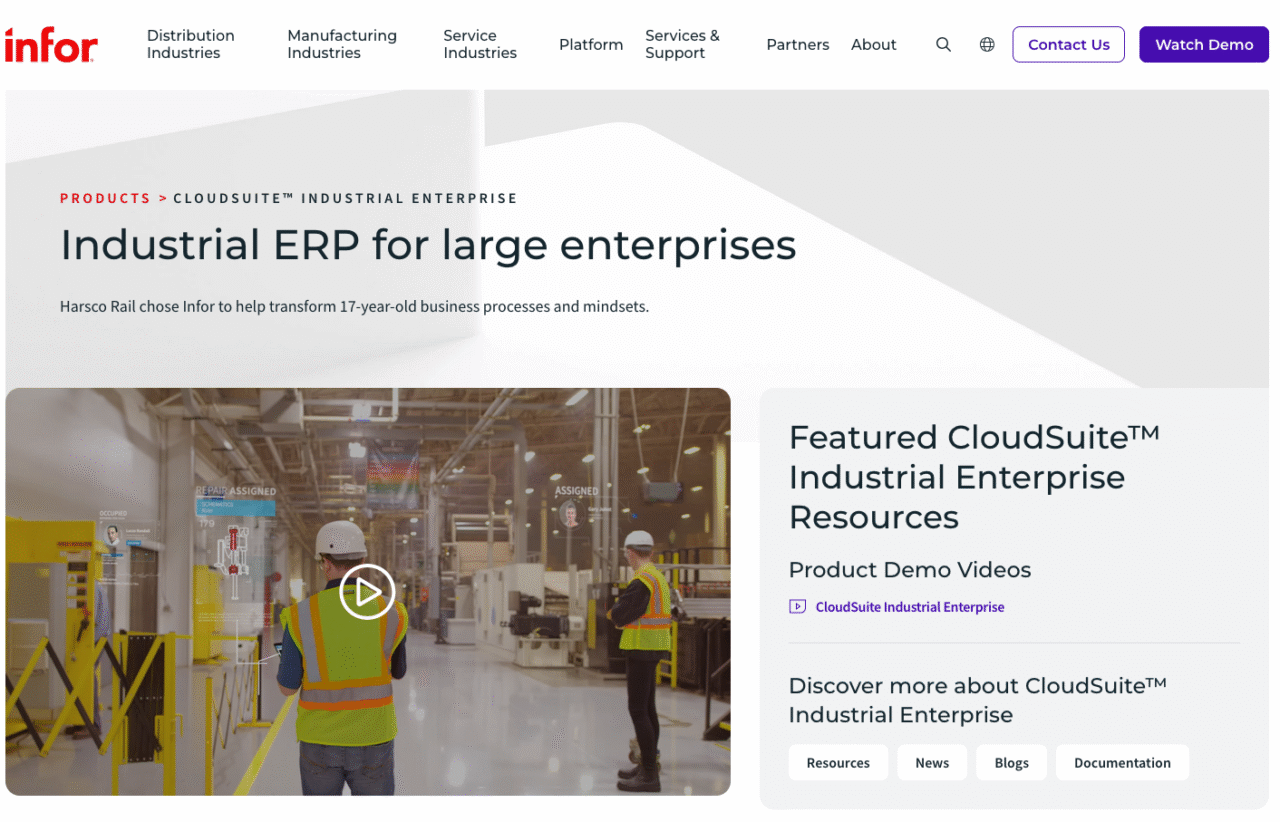 What is Infor CloudSuite? | PCG